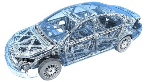 하이브리드 전기 자동차 프레임 섀시 X Ray 3d 모델 Turbosquid 2049362