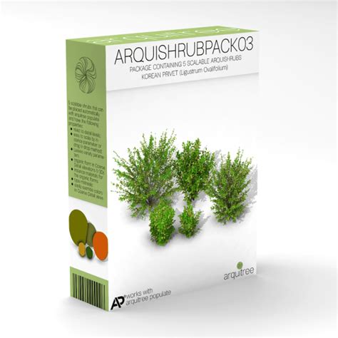 Revit Real Plants Families Hedges Shrubs Ivies Flowers And Grass