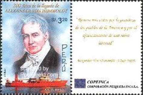 Stamp Alexander Von Humboldt´s Visit To Peru Peru 2002 Touchstamps