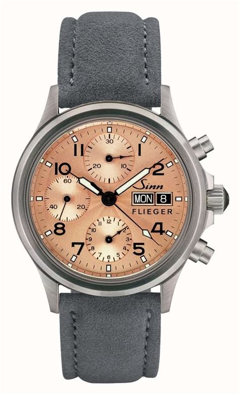 Sinn 356 Sa Pilot Ii 385mm Copper Electroplated 356072 English Date Grey Alcantara First Sinn 356 Sa Pilot Ii 385mm Copper Electroplated 356072 English Date Grey Alcantara First