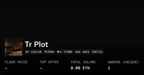 Tr Plot Collection Opensea