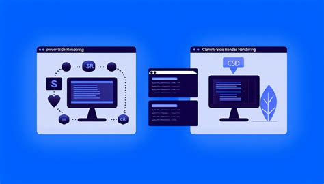 서버 사이드 렌더링 ssr 과 클라이언트 사이드 렌더링 csr 의 비교