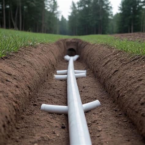 New Pipeline In The Process Of Building Under Construction Premium Ai