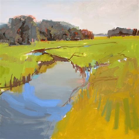 Tributary By Julia Ralston Oil ~ 36 X 36