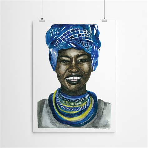 Latitude Vive Africanpride 3 By Claudia Libenberg Poster Art Print