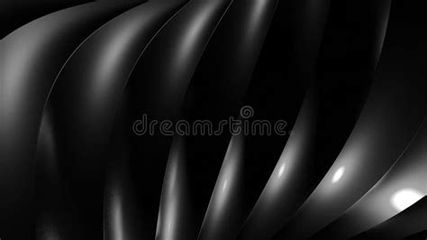 Moving Stream Of Curved 3d Lines Design 3d Metal Lines Move In Plexus