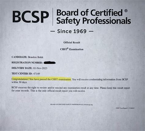 Brandon Bolek Gsp Chst On Linkedin Bcsp Chst Safety