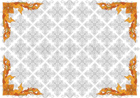 Thai Pattern34 Stock Vector Colourbox