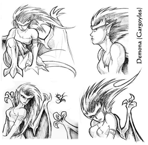 Demona Gargoyles Disney Gargoyles Characters Gargoyles Art