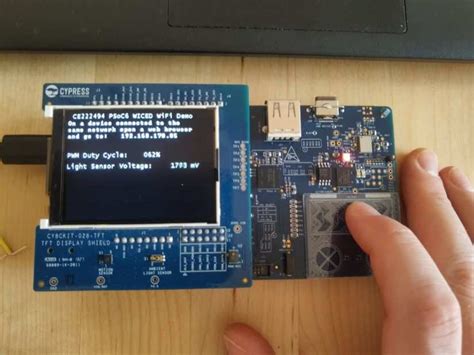 Cypress PSoC WiFi BT Pioneer Kit Specs And More