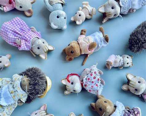 Sylvanian Families Choose Your Own Vintage Sylvanian Mulberry Raccoon