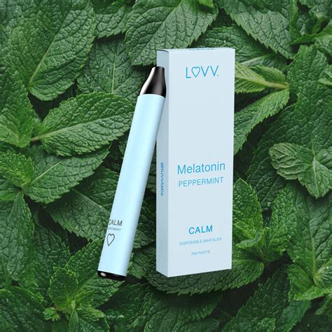 Melatonin Diffuser Sleep Pen And Melatonin Vape Calm By Luvv Luvv Labs