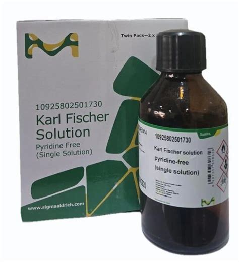 Merck Ar Grade Karl Fischer Single Solution For Volumetric Titration At ₹ 470bottle In Ankleshwar