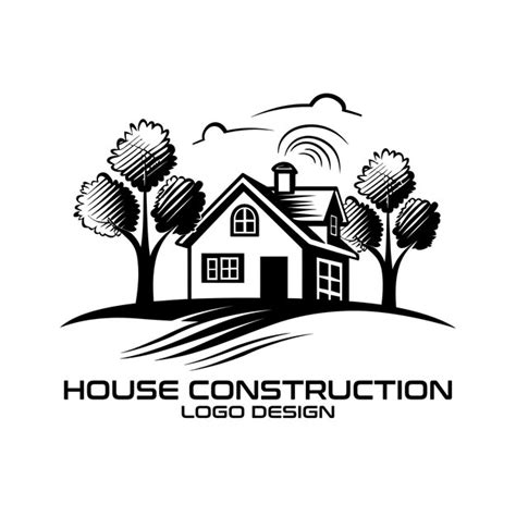 Premium Vector House Construction Vector Logo Design