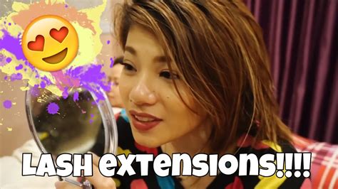 I Got Eyelash Extensions Lash Wishes Vlog Philippines Youtube