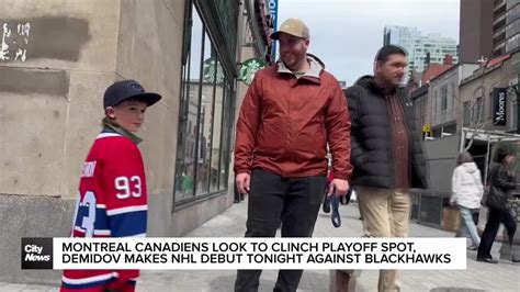 Habs Look To Clinch Playoff Spot With Top Prospect Ivan Dimidov