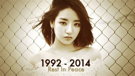 K Pop Idol Group Ladies Code Eunb Killed In Car Accident Sojung And