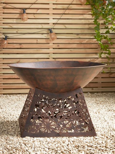 Filigree Standing Brazier