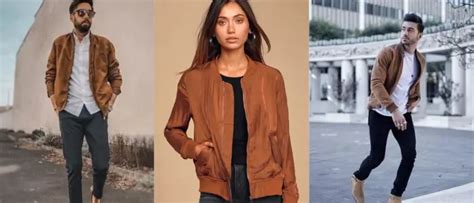 How To Style A Brown Bomber Jacket For Different Occasions Taf