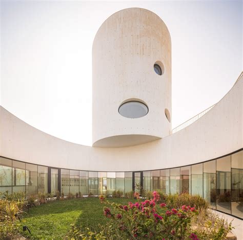 Taepaap Raises Lighthouse Above White Fortress House In Kuwait