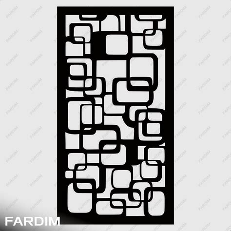 وکتور پنل مشبک کد 136 دانلود طرح