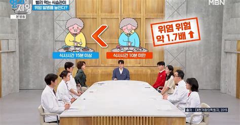 위암 극복한 식습관 이렇게 식사해야 위염 노출에 안전하다 1일 1짤