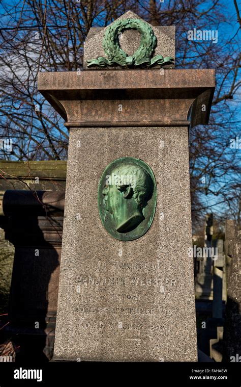The Tomb Of Benjamin Webster English Actor Manager And Dramatist Within