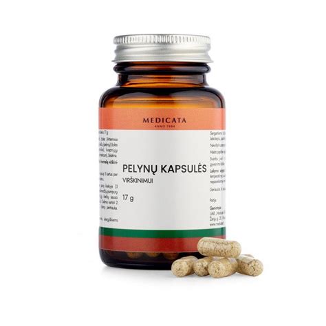 Pelyno Kapsulės 60kaps Medicatalt