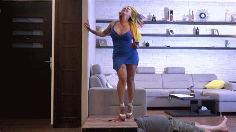 Naomi Cole Toy In A Box Cruel Stilettos Worship And Trampling 720p