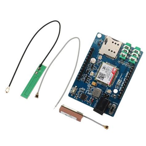 jual sim868 gsm gprs gps 3 in 1 module with antenna for arduino