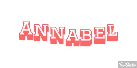 Annabel Name Animated  Logo Designs