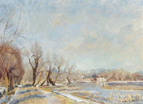 Bonhams Harry Andrew Freeth British 1912 1986 Stockers Lake In Winter
