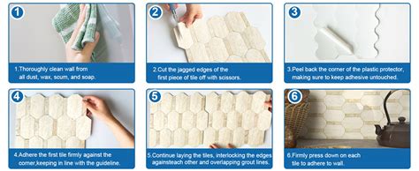 Mofit Octagon Marble Mosaic Backsplash Tile For Kitchen Peel And Stick