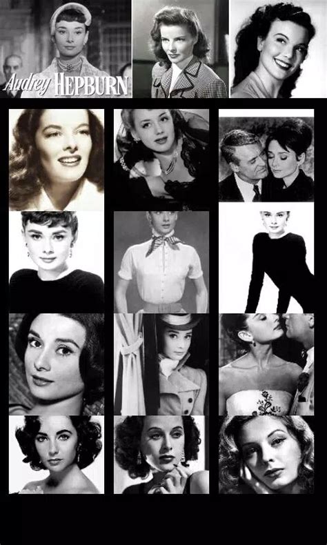 Audrey Hepburn Black And White Wallpaper