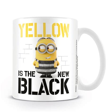 Despicable Me Minions Yellow Is The New Black Mug Mg24604 Character