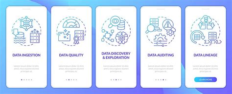 Data Lineage Concept Icon Infographic System Stroke Vector Infographic