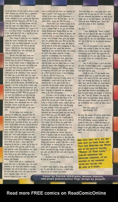 Read Online Sonic The Hedgehog Comic Issue 131