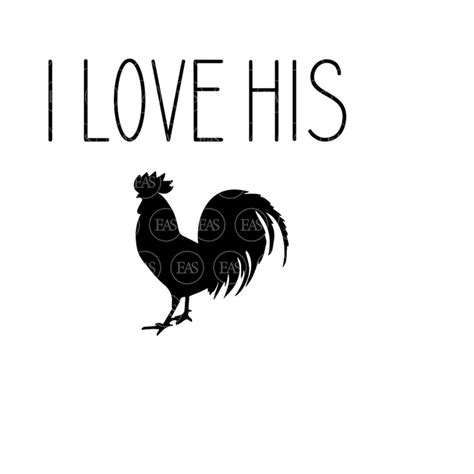 I Love His Cock Svg Penis Svg Vector Cut File For Cricut Inspire