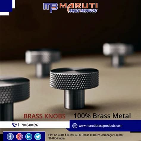 Black Brass Cabinet Knobs Polished At Rs 120piece In Jamnagar Id 2851852322088