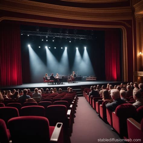 Stage with Performers | Stable Diffusion Online