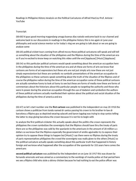 Transcript In Reporting Ge 2 Pdf