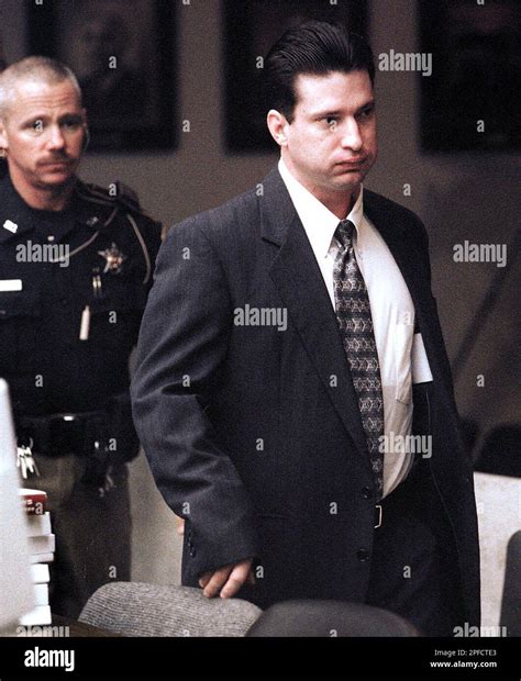 Lawrence Russell Brewer Enters For His Trial Friday Sept 17 1999 At