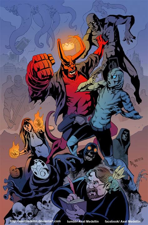 Tliid 250 World War Hellboy By Axelmedellin On Deviantart