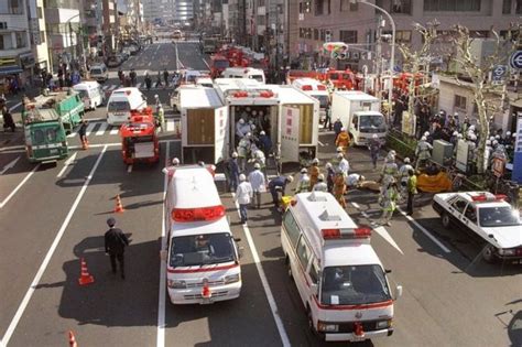 Aum Shinrikyo Images From The 1995 Tokyo Sarin Attack Bbc News