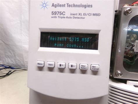 Agilent 5975C Inert XL EI CI MSD With Triple Axis Detector 60 Day