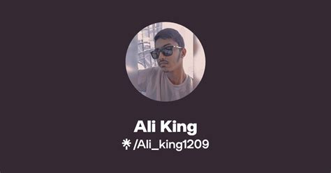 Ali King Instagram Tiktok Linktree