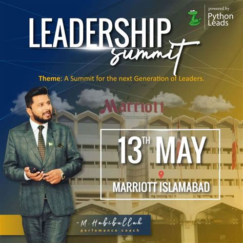 Zainab Shahid On Linkedin Leadershipsummit Pythonleads Marriott