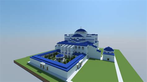 Hagia Sophia W Agustaion Minecraft Map