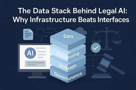 The Data Stack Behind Legal Ai Why Infrastructure Beats Interfaces
