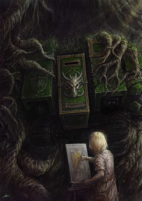 Jinwoopark Adeptus Astartes Warhammer 40k Absurdres Commentary